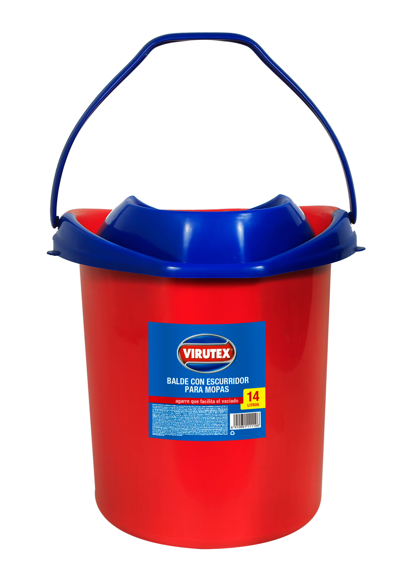 BALDE CON ESCURRIDOR VIRUTEX - cocinailko